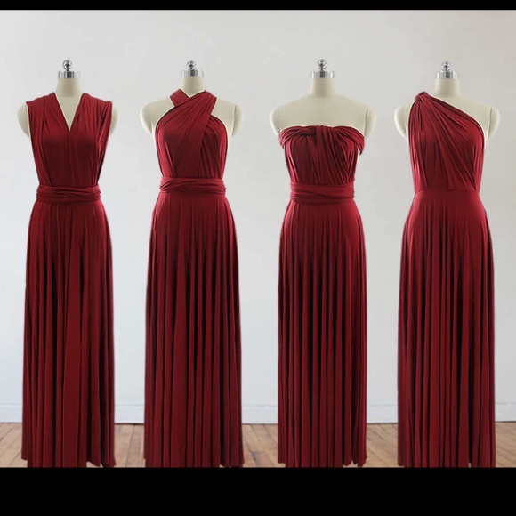 Dresses | Maxi Convertible Multi Wrap Dress | Poshmark